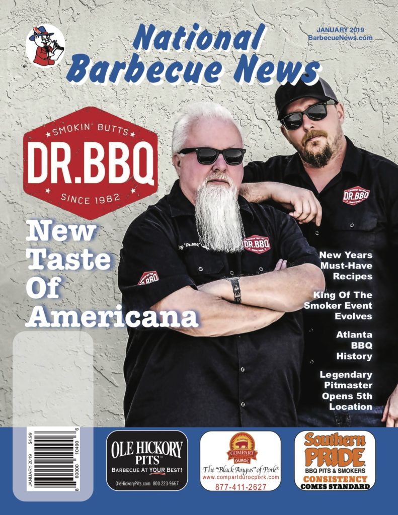 January 2019 Table of Contents for Barbecue News Magazine